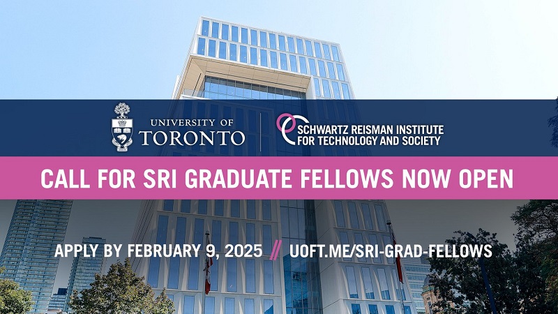 Schwartz Reisman Institute Graduate Fellowships 2025 (up to $7,500) – Opportunity Desk