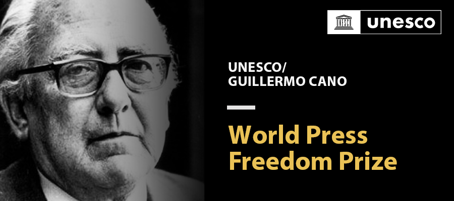 UNESCO/Guillermo Cano World Press Freedom Prize 2025 (up to $25,000 ...