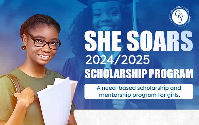 Christopher Kolade Foundation SHE Soars Scholarship for Nigerians 2024/ ...