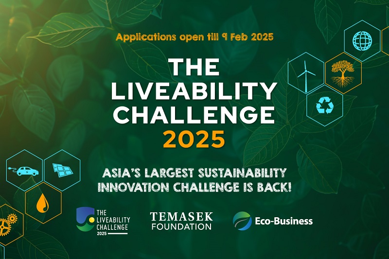 Liveability Challenge 2025 for Innovators worldwide (S$2 million in ...
