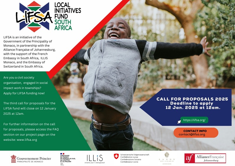Call for Proposals: Local Initiatives Fund South Africa 2025 (up to ...