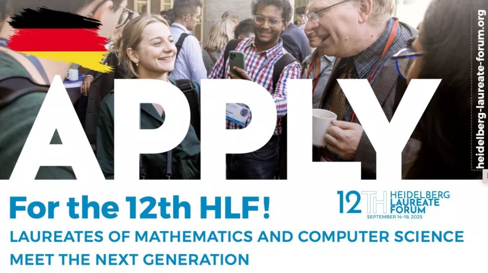12th Heidelberg Laureate Forum for Outstanding Young Researchers in ...