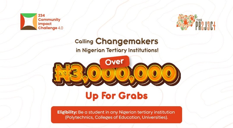 234 Community Impact Challenge 2025 (N3,000,000 in prizes) – Opportunity Desk