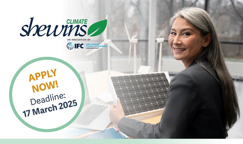 IFC She Wins Climate Acceleration Program 2025 – Opportunity Desk
