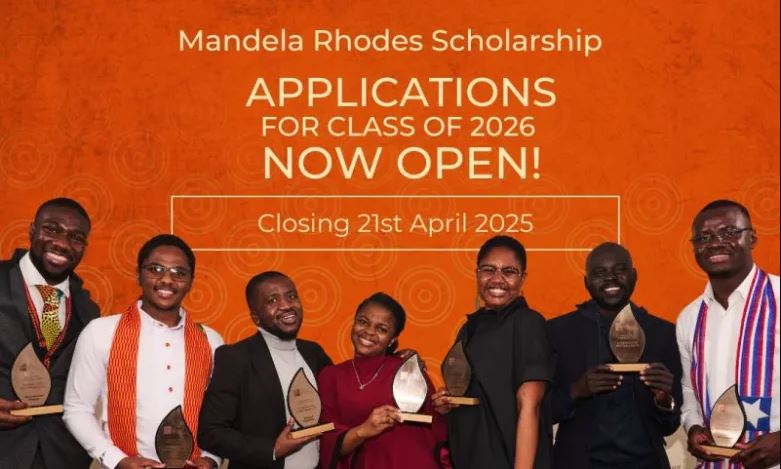 Mandela Rhodes Scholarship 2025-2026 for Young Africans – Opportunity Desk
