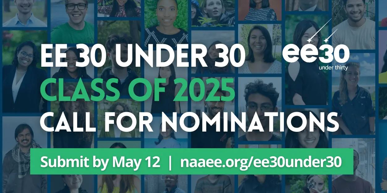 Call for Nominations: EE 30 Under 30 Class of 2025 – Opportunity Desk
