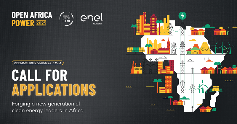Enel Foundation Open Africa Power 2025: Call for Applications ...