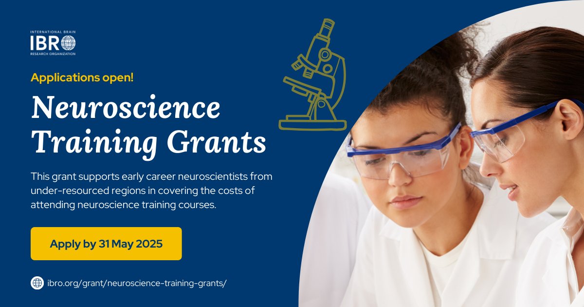 IBRO Neuroscience Training Grants 2025 – Opportunity Desk