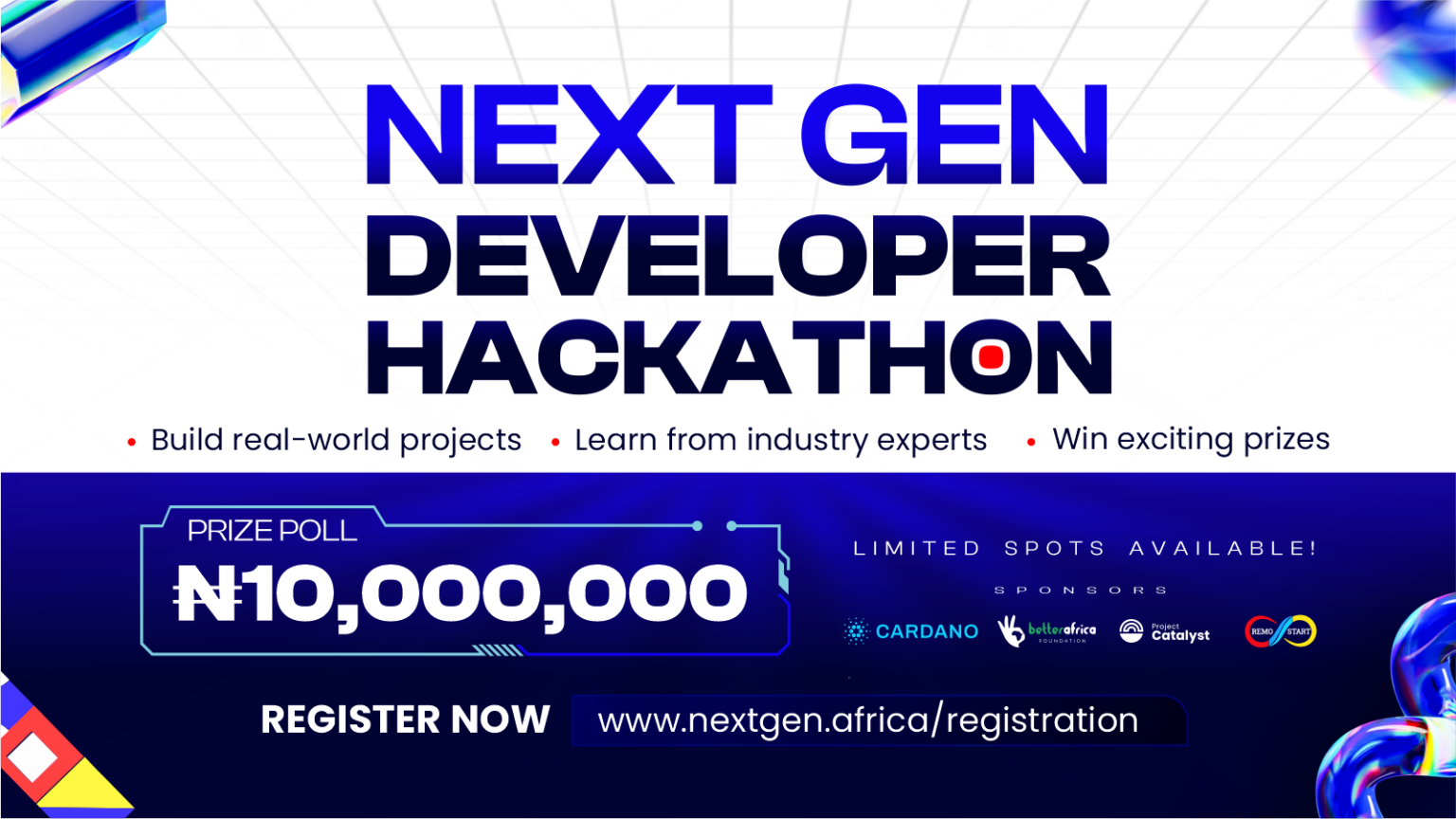 NextGen Developers Hackathon 2025 for Young Africans (up to N10,000,000 in prizes) – Opportunity ...