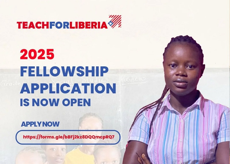 Teach for Liberia Fellowship Program 2025 (Stipend available) – Opportunity Desk