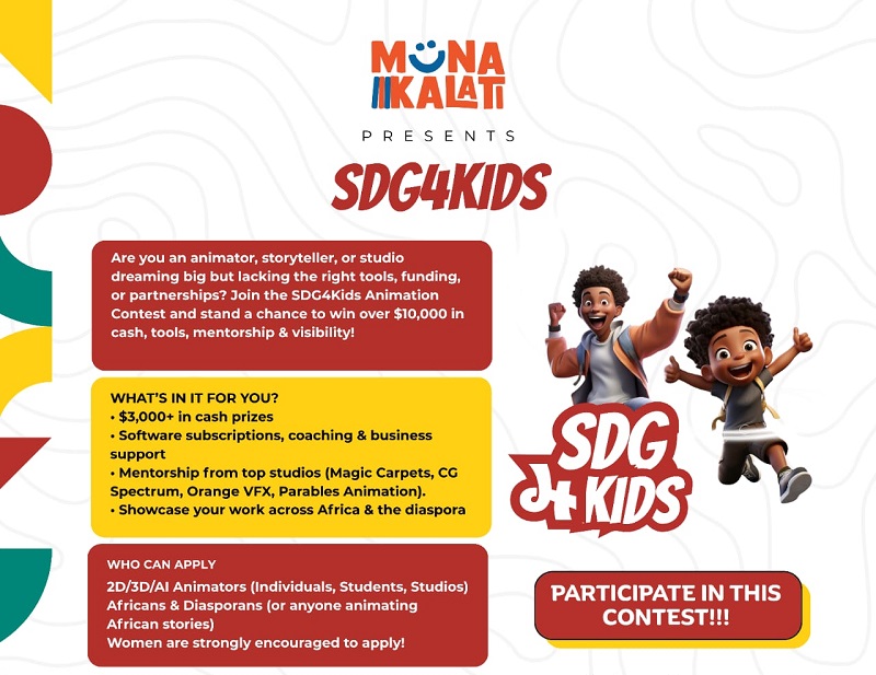 Muna Kalati’s SDG4Kids Animation Contest 2025 ($2,500 in prizes ...