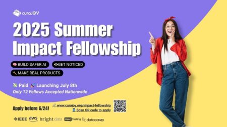 curaJOY Summer Impact Fellowship 2025 ($1,250 stipend) – Opportunity Desk