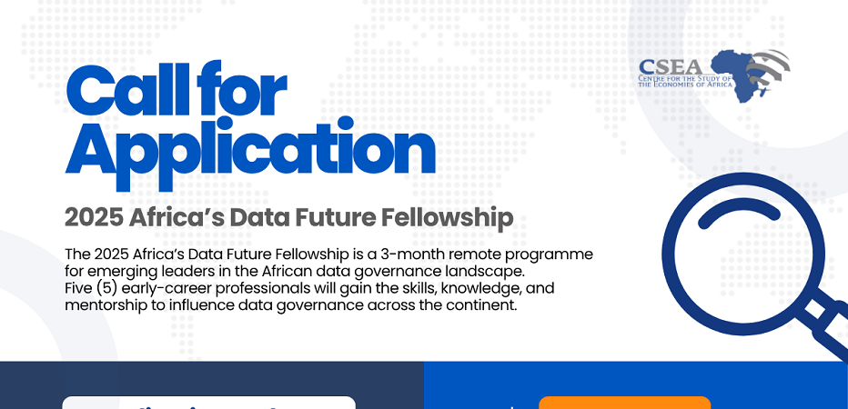 CSEA Africa’s Data Future Fellowship 2025 ($1,500 stipend ...
