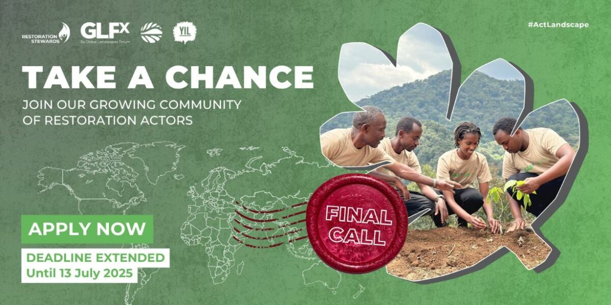 GLF/YIL Restoration Stewards Program 2026 (€5,000 grant) – Opportunity Desk