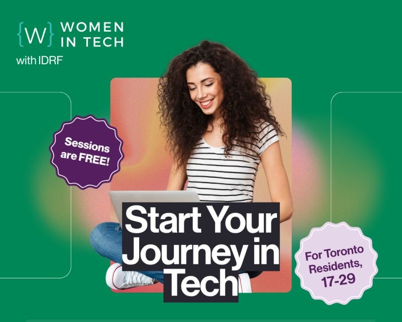 IDRF Women in Tech Program 2025 [Canada Only] – Opportunity Desk