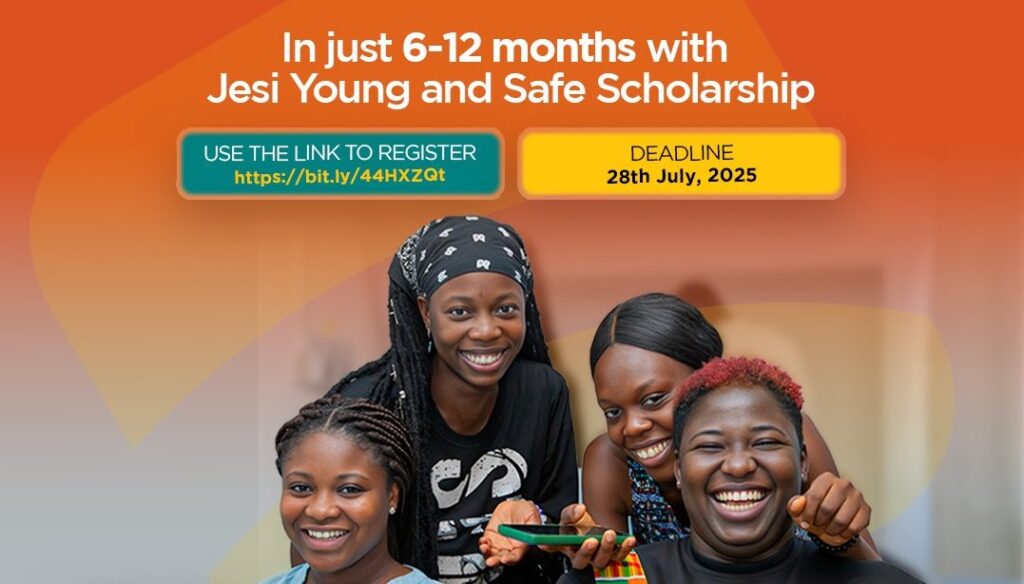Jesi Young and Safe Scholarship – Cohort 3 for Ghanaians – Opportunity Desk