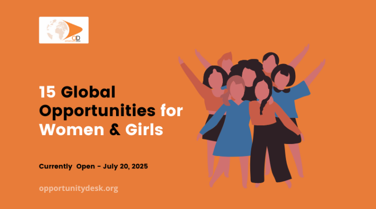 15 Global Opportunities for Women and Girls Currently Open – July 20 ...