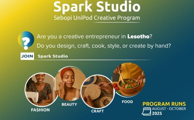 Spark Studio – Sebopi UniPod Creative Program 2025 – Opportunity Desk