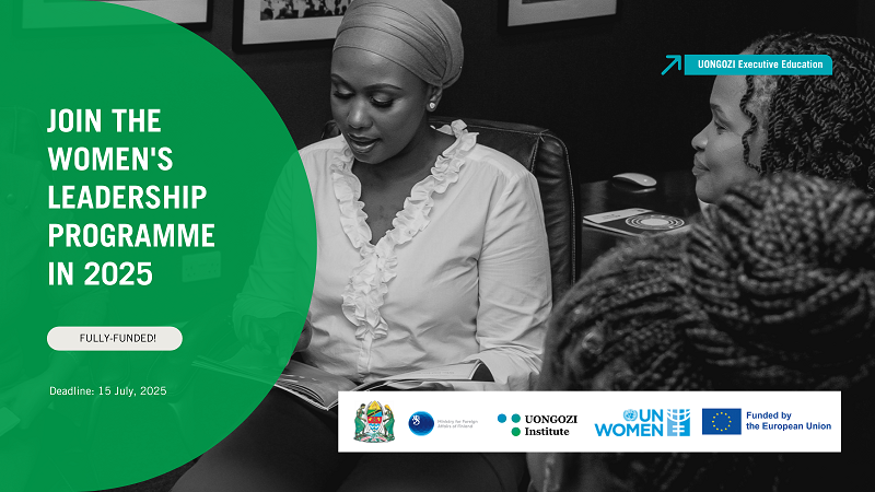 UONGOZI Institute Women’s Leadership Programme 2025 (Fully-funded) – Opportunity Desk