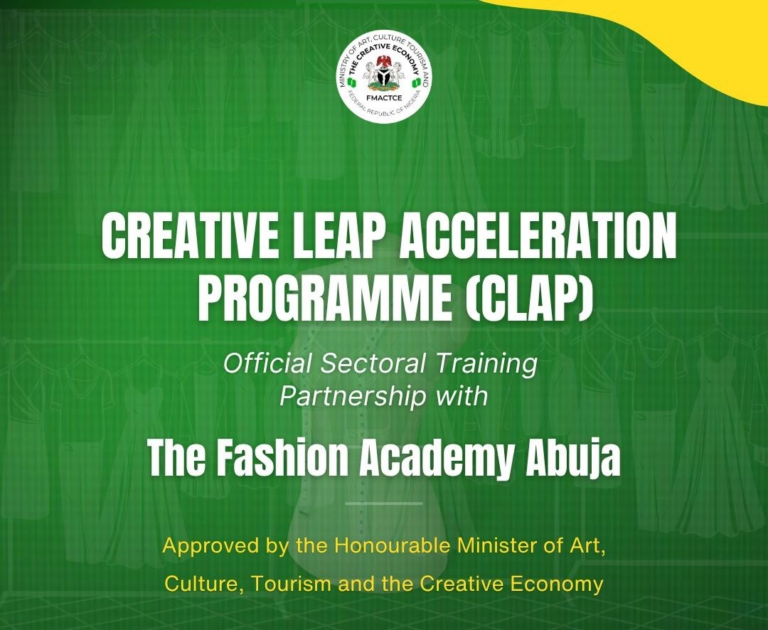 Creative Leap Acceleration Programme (CLAP) Fashion Academy 2025 – Opportunity Desk