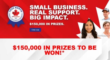 Purolator Canada True North Small Business Grant 2025 (Over $150,000 in cash prizes ...