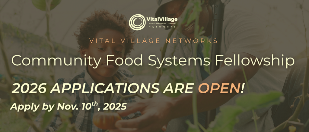 Community Food Systems Fellowship 2026 (stipend available ...