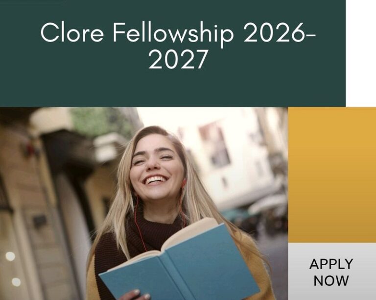 Clore Fellowship Programme 2026-2027 (Funded) – Opportunity Desk