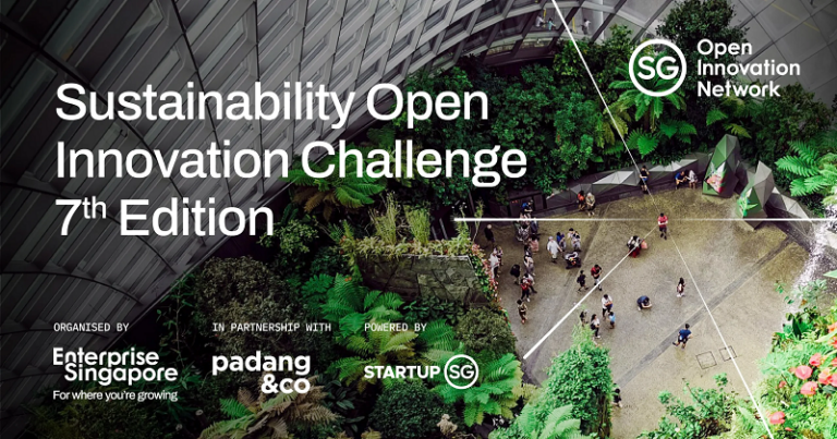 Sustainability Open Innovation Challenge 2026 (Over S$3,000,000 in ...