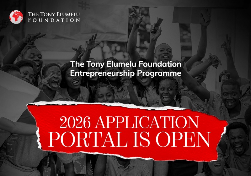 Tony Elumelu Foundation Entrepreneurship Programme 2026 for African Entrepreneurs ($5,000 Seed ...