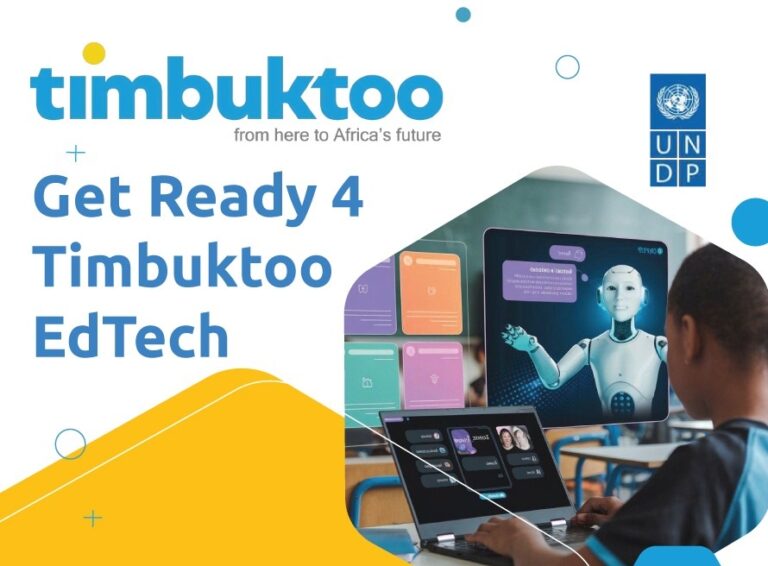 UNDP Get Ready 4 timbuktoo EdTech 2026 – Opportunity Desk