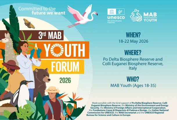 UNESCO 3rd Global MAB Youth Forum 2026: Committed to the Future We Want ...