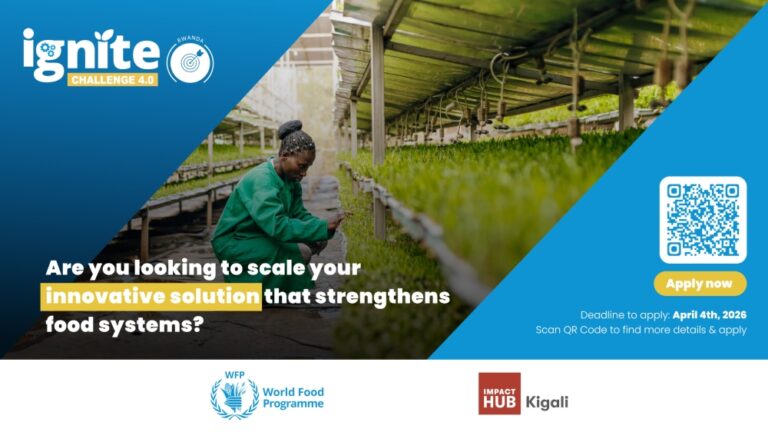WFP Rwanda × Impact Hub Kigali IGNITE Challenge 4.0: Up to $24,000 ...