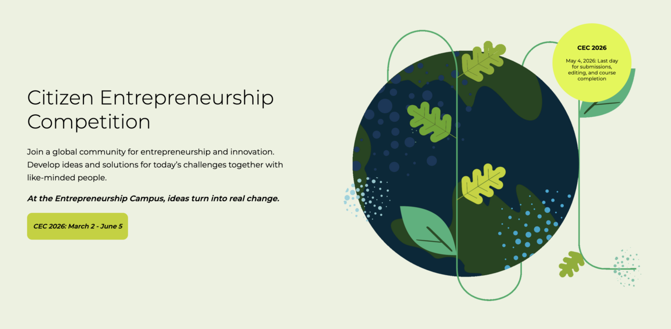 Stiftung Citizen Entrepreneurship Competition 2026 – Opportunity Desk