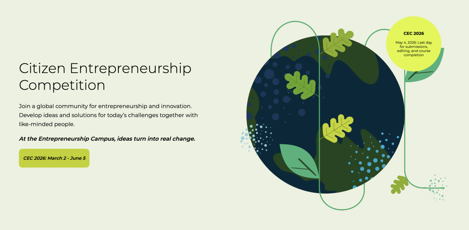 Stiftung Citizen Entrepreneurship Competition 2026 – Opportunity Desk